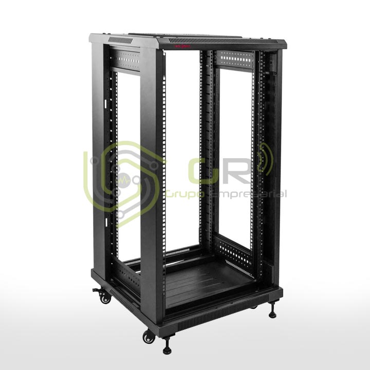 RACK MICROPERFORADO DE 22U TOTEN |Grupogr Ltda.